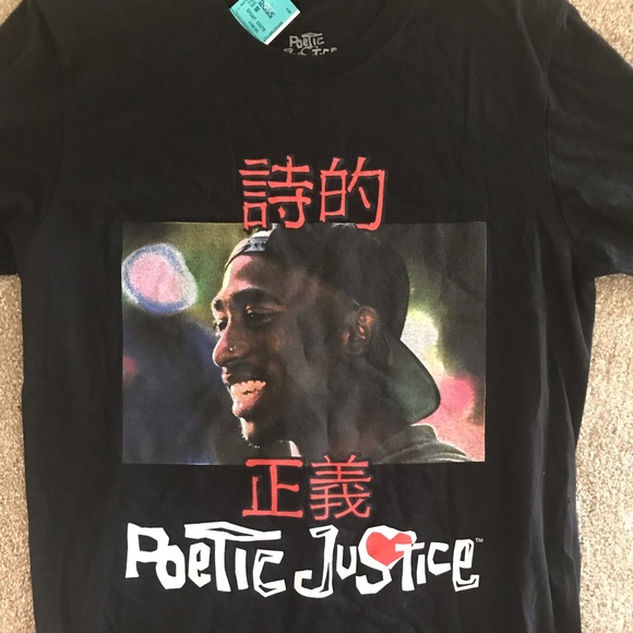 Shirts | Poetic Justice Tupac Tshirt 2pac Rap Movie Shirt Music Vintage ...